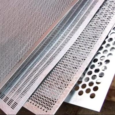 China Stainless Steel Metal Plates with Round / Square /Hexagonal Holes for sale