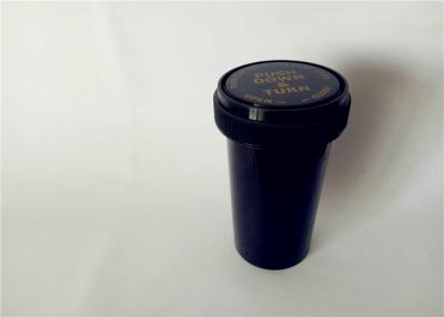 Cina Commestibile 100% reversibile nero resistente delle bottiglie di pillola della farmacia del bambino 40DR Poypropylene in vendita