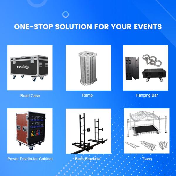Quality Easy Installing P2.5 2.9 P3.91 7680HZ Rental Video Wall Event Backdrop Outdoor for sale