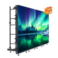 Quality Easy Installing Custom Video Wall P2 P2.6 2.9 P3.91 P4 Movable Display Panel for sale