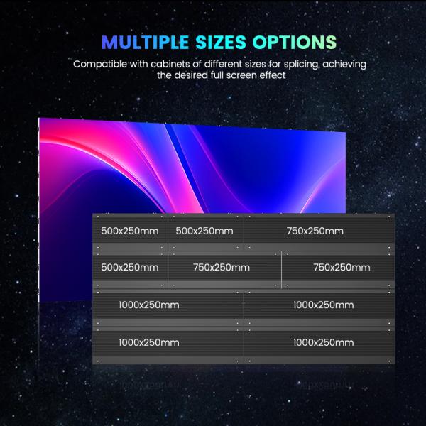 Quality Quick Installing Fixed Indoor Video Wall Panel P1.25 P1.56 P1.95 P2.5 P2.6 P2.9 for sale