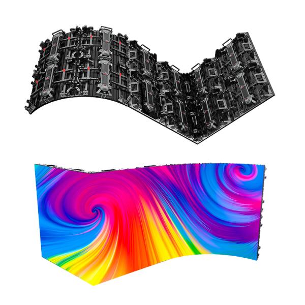 Quality External Large Curved P3.91P2 P2.5 P3 P2.6 P4 Modular Rental Led Screens for Events Stage Outdoor Advertising Church Concert for sale