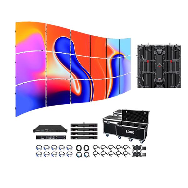 Quality 500x500 P3.91 3mx6m Backstage Stage Led Advertising Screen for Outdoor Events Shows for sale