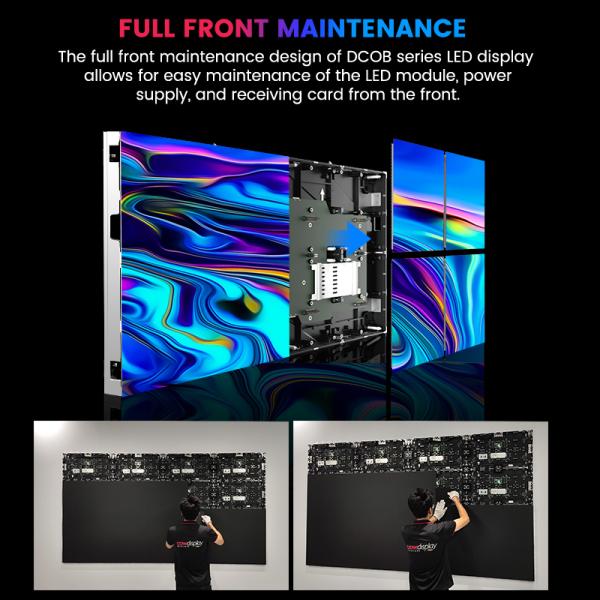 Quality Quantum Dot P0.9 P1.2 P1.5 P1.8 Small Pitch Display Pantalla Cob Gob 4k 8k Mini for sale