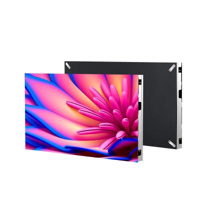 China Front Maintenance Ultra Thin 600x337.5mm Indoor Small Pitch LED Panel  0.7 0.9 1.2 1.5 mm COB LED Screen for High End Display for sale