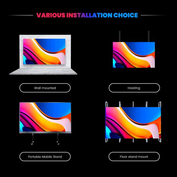 Quality High End COB GOB Fine Pitch P0.7 P0.9 P1.2 P1.5 LED Video Wall Panel 2K 4K 8K for sale