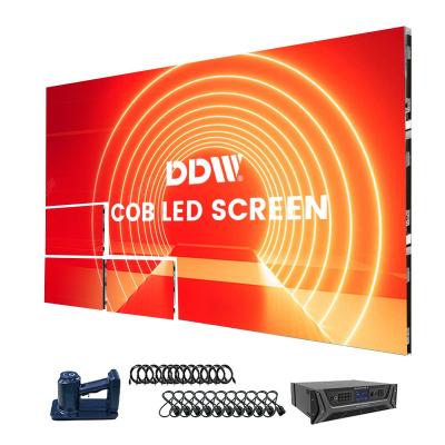China P0.7 P0.8 P1 P1.25 P1.5 Ultra Thin Indoor LED Display Screen UHD Flip Chip Micro COB Video Wall for Emergency Command Center for sale