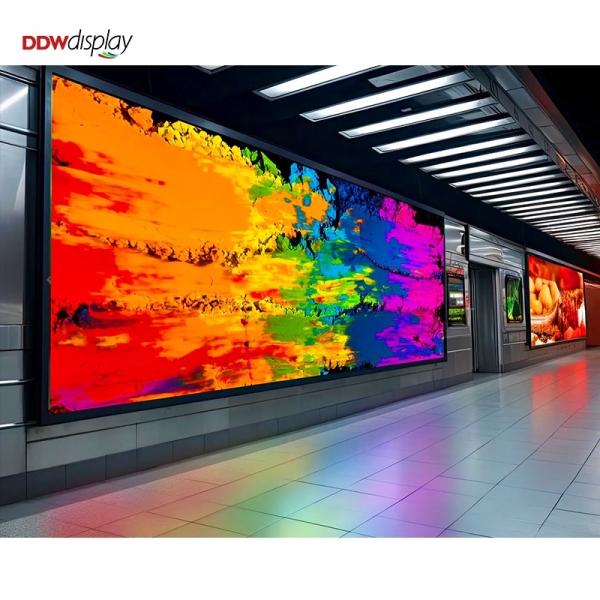 Quality Ultra Slim 750x250mm Stretched Display Panel P1.25 P1.5 P1.9 P2 P2.5 P3 P4 for sale