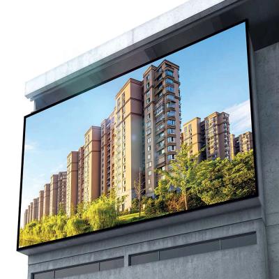 China P5 P6 P8 P10 High Brightness Waterproof Led Video Advertising Screen Super Light Ultra Thin Outdoor Led Display for Building for sale