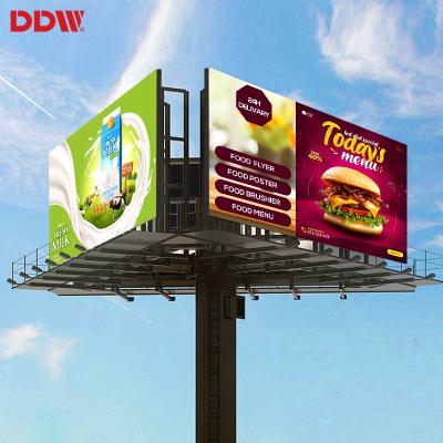 China Convenient Maintenance P8 P10 Led Billboard Display 8mm 10mm Super Bright Daylight Visible Outdoor Led Advertising Screen for sale