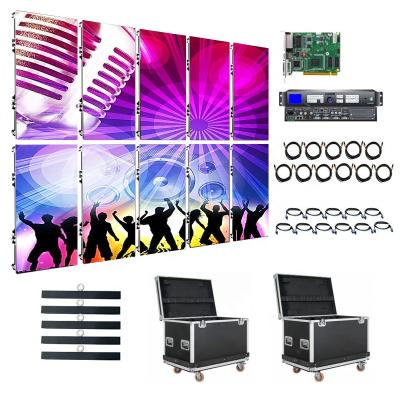 China P2.6 P2.97 P3.91 P4 Stage Background HD Video Wall P2 P3 P4 Outdoor Indoor Removal Rental Led Display Screen With All Parts for sale