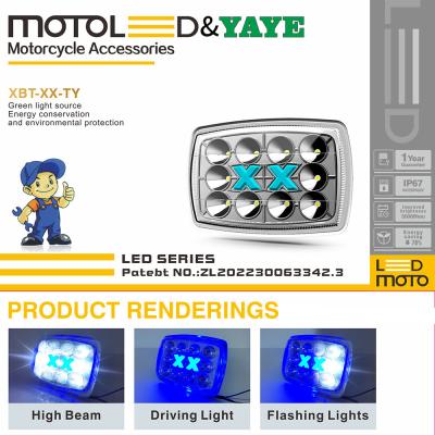 Cina CD70 Motociclette luci diurne con fari e chip in vendita