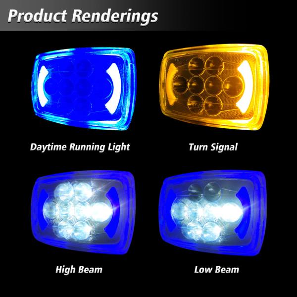 Quality High Power Lmitation Lumen LED Headlight Bulb with High thermal Conductivity for sale