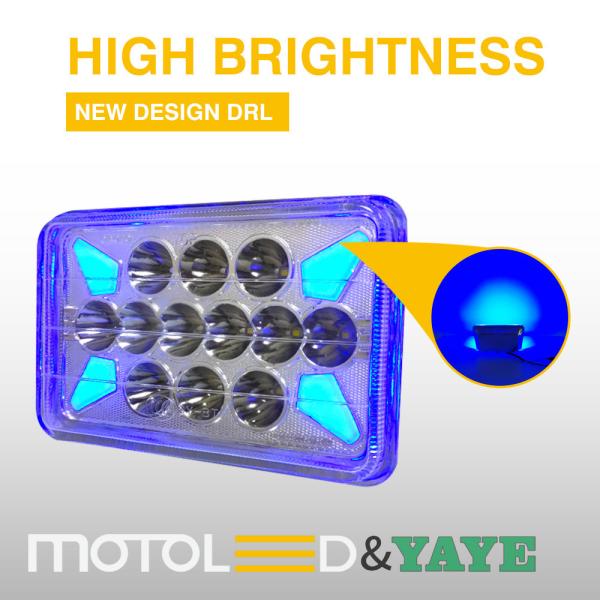 Quality 575*350*295 mm YAYE CG125 DC12V Motorcycle LED Headlight Bulb with DRL / Turn for sale