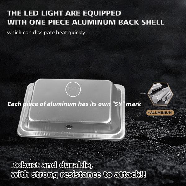 Quality YAYE CG125 DC12V Semi-assembly Red DRL White Hi/Lo Beam Motorcycle LED Headlight for sale