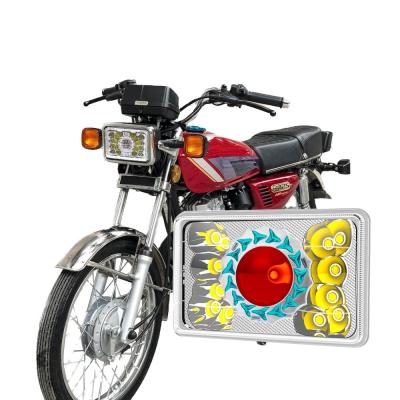 中国 高熱伝導性 アルミ半組立ヘッドライト 6 インチCG125 LED DRL 販売のため
