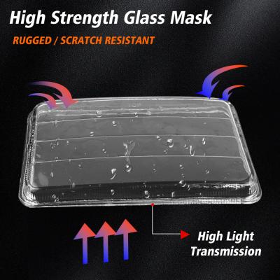 China High Thermal Conductivity Aluminum Semi Assembly Headlight For 6 Inch CG125 LED DRL for sale