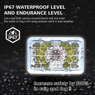 China High Thermal Conductivity Aluminum Semi Assembly Headlight For 6 Inch CG125 LED DRL for sale