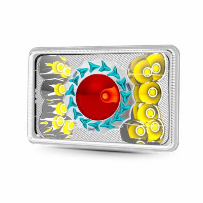 China High Thermal Conductivity Aluminum Semi Assembly Headlight For 6 Inch CG125 LED DRL for sale