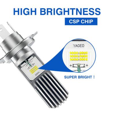 China CSP H4 HS1 BA20D H6 H6M Motorfiets LED-lampen 12W P15D LED-koplamp Te koop