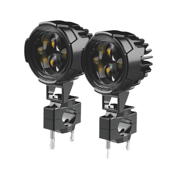 Quality 120W IP68 Motorcycle External LED Spotlight 6500K Aviation Aluminum Parts Waterproof for sale