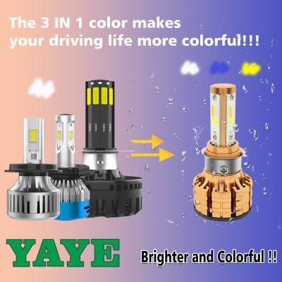China DC8V-80V motorfietslamp ventilator koeling COB High Power Motorfiets koplamp Te koop
