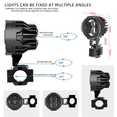 Cina IP68 Motociclo Led Fog Light con supporti anteriori e design di risparmio energetico in vendita