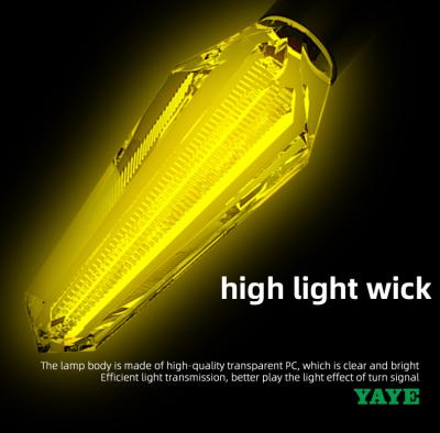 中国 モーターサイクルのLEDダイナミックターンシグナルライト 30000時間寿命とABCPC素材 販売のため