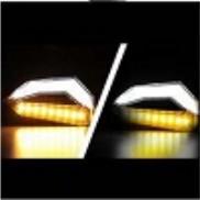 Cina DC12V Giallo LED flusso d'acqua segnale di svolta di avvertimento luce per YAYE moto 2385 in vendita