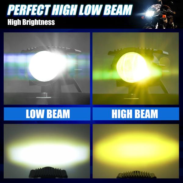 Quality 3570CSP YYFJD-JRY YAYE Motorcycle LED Mini Spot Light 16W 1600LM AC DC 8V 80V for sale