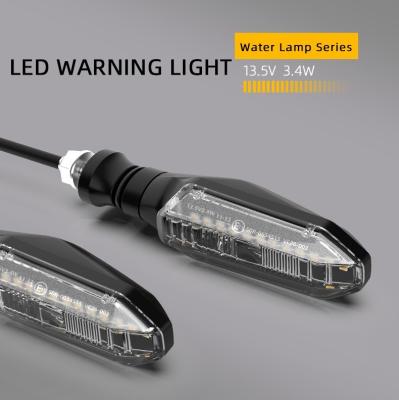 China Universal Motorcycle LED Turn Lamp with Waterproof Design and 6500k Light Temperature for sale