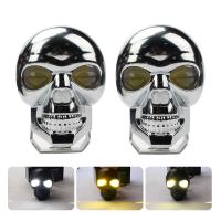 Quality Motorcycle Head Lights 3inch 40W Dual Color LED Spotlight for Skull Headlight for sale