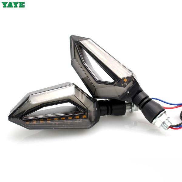 Quality Universal Bike LED Indicator Blinker Signal Turn Assy System 12V Lighting Lamp for sale