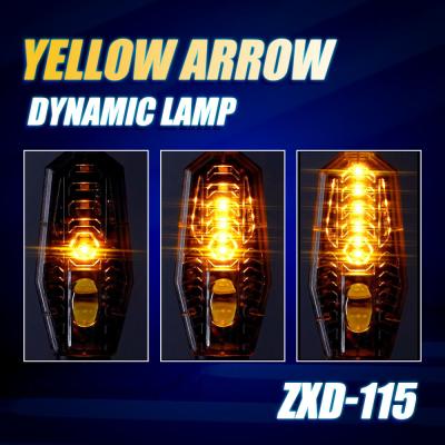 China AC DC 8V-80V 6500k Projector Lens Laser Dynamic Motorcycle Turn Indicator for sale
