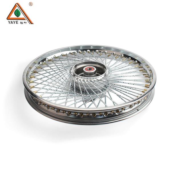 Quality New 18 Inch Aluminum Alloy Motorcycle Wheel Rim CG125 72 Holes Motorcycle Wheel for sale