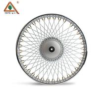 Quality 250 Spokes Rear WY125 ZJ125 Aluminium Motorcycle Rims With Drum Brake Hub for sale