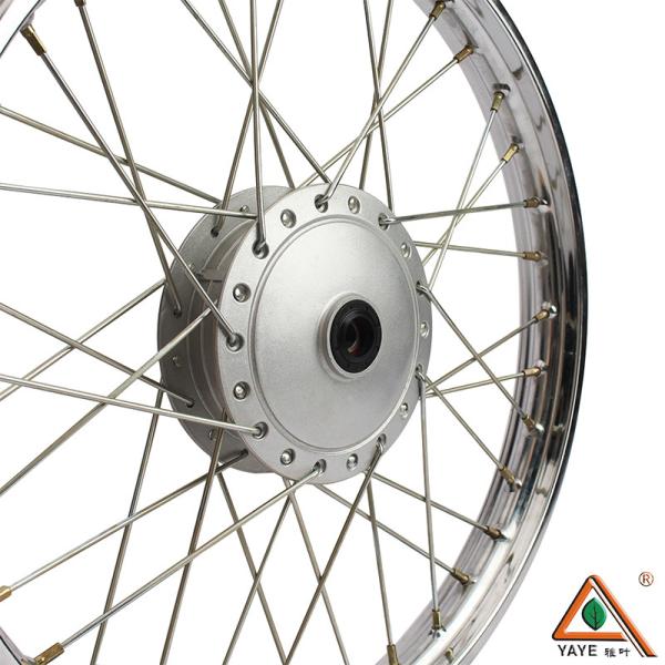 Quality CG150 CG200 Motorcycle Spoke Wheels 18" Aluminum Alloy Rims For Superior HONDA for sale