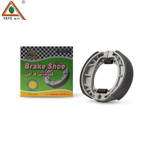 Quality Aluminium Alloy Motorcycle Brake Shoe CG125 CG150 CG200 Rear And Front Brake Pads for sale