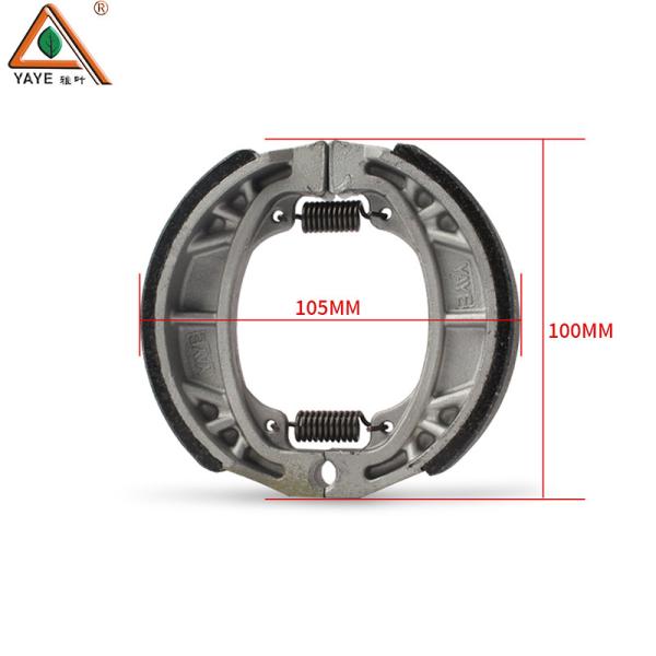 Quality Aluminium Alloy Motorcycle Brake Shoe CG125 CG150 CG200 Rear And Front Brake for sale