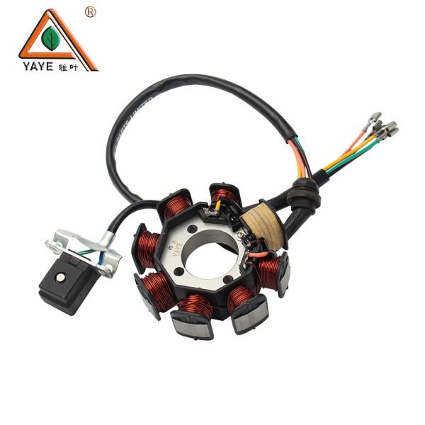 Quality 8 Pole 3 Hole Motorcycle Magneto Coil For Honda CG125 CG150 Motorcycle Ignition for sale