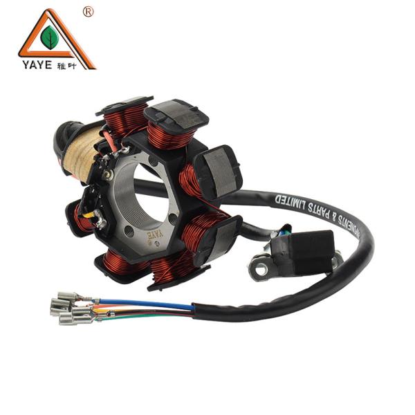 Quality 8 Pole 3 Hole Motorcycle Magneto Coil For Honda CG125 CG150 Motorcycle Ignition for sale