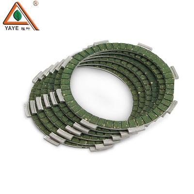 China Zwart Bruin CG125 koppelingsplaten Moto Spare Parts Fiber Motorcycle Koppelingsplaten Te koop