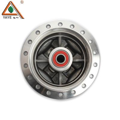 China Honda CG125 CG150 CG200 Rear Wheel Hub Assembly With Aluminum Alloy And Polishing for sale