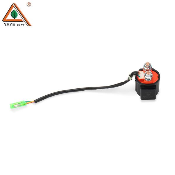 Quality 150A 12V 24V Motorcycle Start Relay HONDA CG250 Starting Relay Black Rated for sale