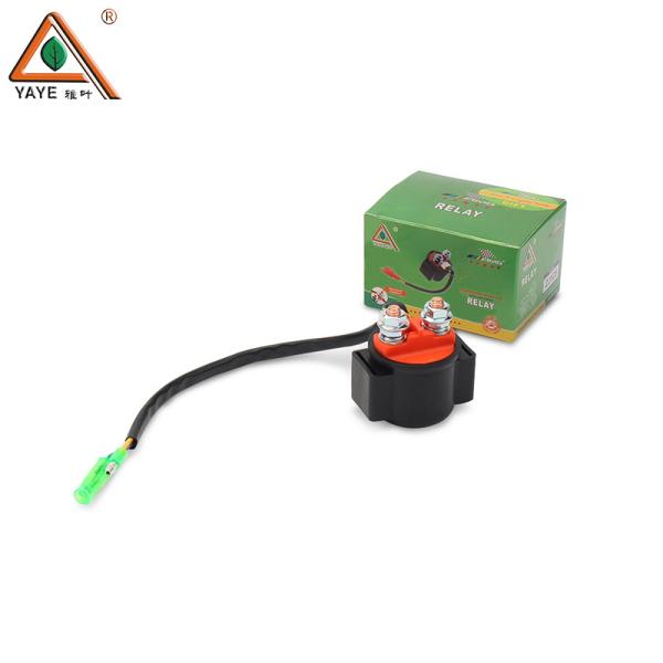 Quality 150A 12V 24V Motorcycle Start Relay HONDA CG250 Starting Relay Black Rated for sale