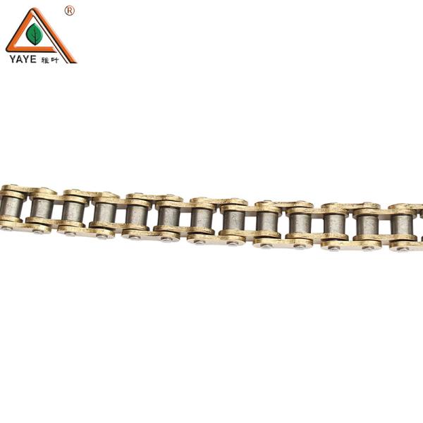 Quality Strong 420H 428H Motorcycle Chain 100L-124L For 125CC AX100 CD70 Distributor for sale
