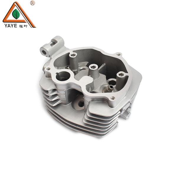 Quality Sliver CG125 Motorcycle Cylinder Head Moto Spare Parts Top Performance for sale