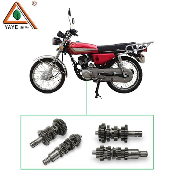 Quality CG200 Motorcycle Main Shaft Transmission Gearbox Fifth Main Shaft And Countersha for sale