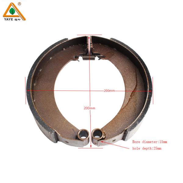 Quality High precision motorbike tricycle engine part YAYE brake shoe for sale