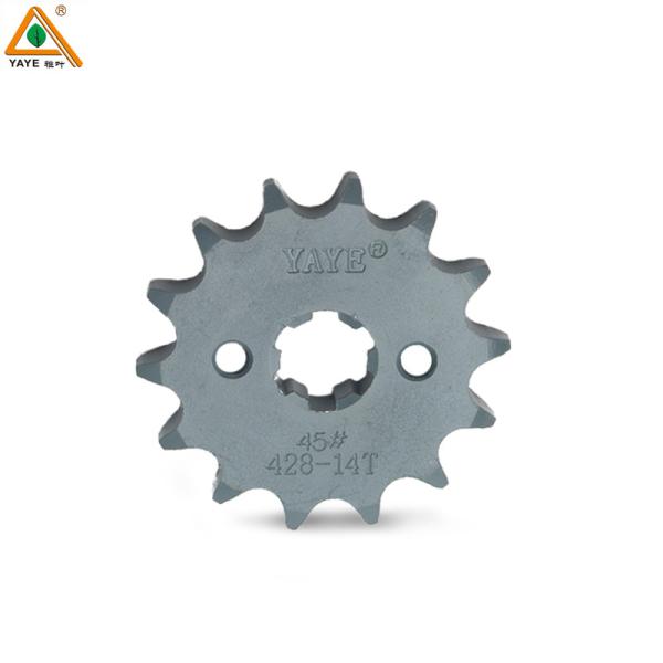 Quality Factory custom steel YAYE 428H-100L chain sprocket set for DY100 CD110 for sale
